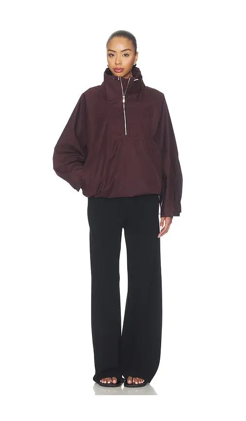 AGOLDE Coulson Jacket In Burgundy