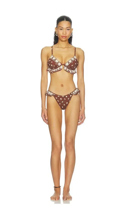Show Me Your Mumu Milos Bikini Top