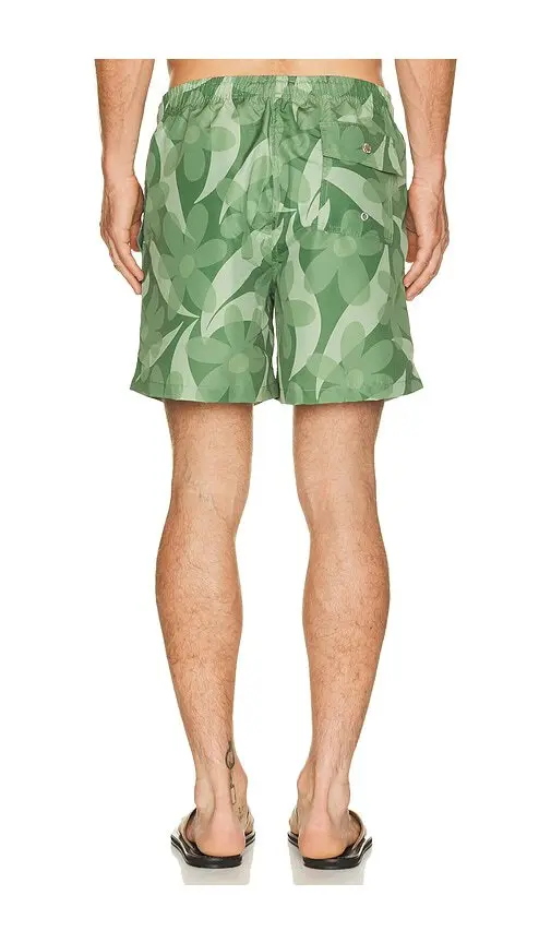 BATHER Fern Daisy Trip Swim Trunk