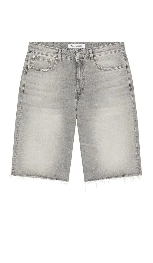 WON HUNDRED Kayce Denim Shorts - Bright Black