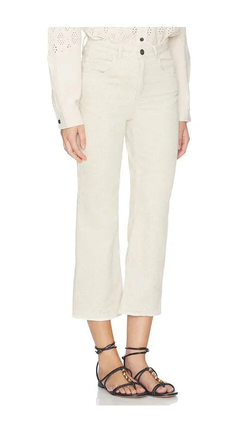 Isabel Marant Étoile Ruthie Cropped Corduroy Trousers