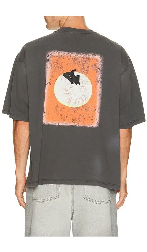WON HUNDRED Houston Sun T-shirt In Grey