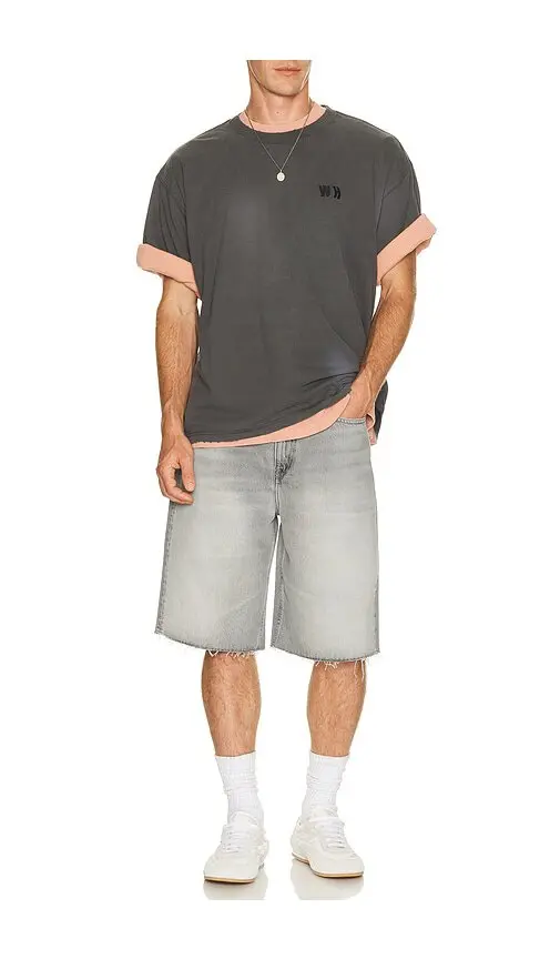 WON HUNDRED Houston Sun T-shirt In Grey
