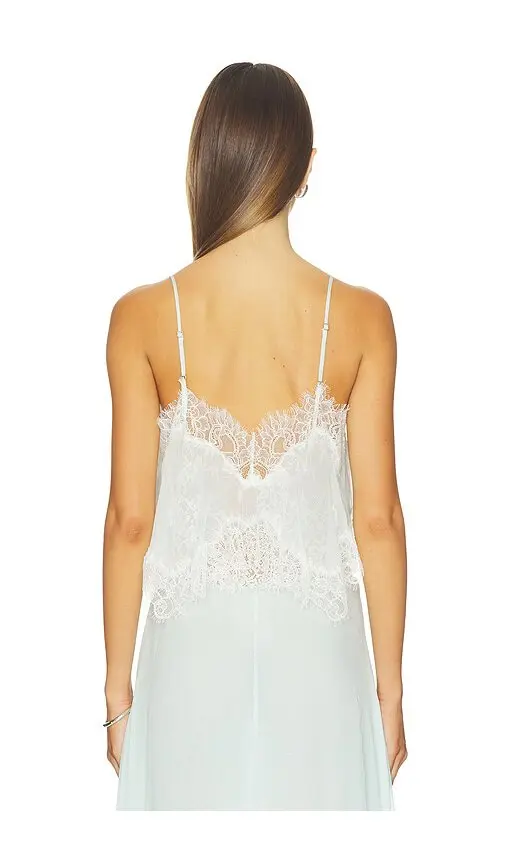 LoveShackFancy Elysia Top In Neutral