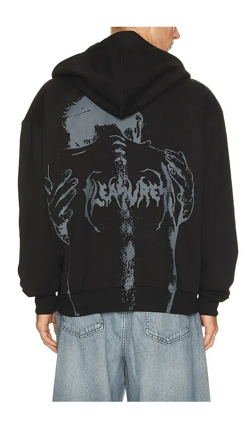 PLEASURES Spine Full Zip Hoodie