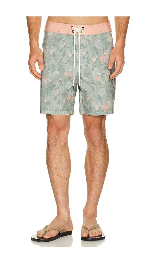 IRON & RESIN Cactus Boardshort - Green