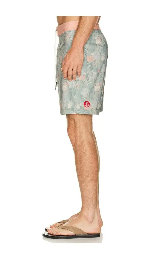 IRON & RESIN Cactus Print Boardshorts