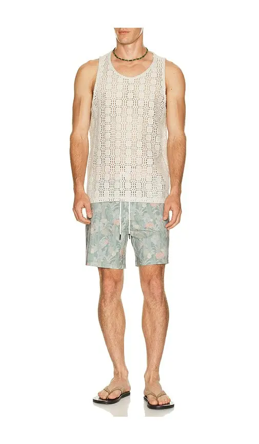 IRON & RESIN Cactus Print Boardshorts