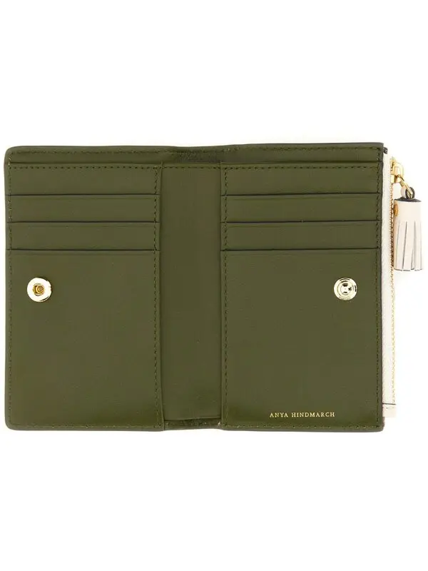 ANYA HINDMARCH Portafoglio Cornflakes - White