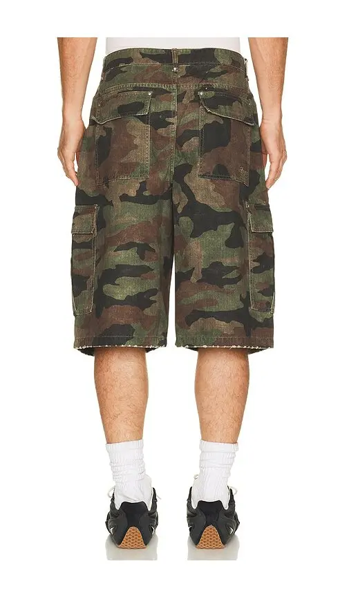 REPRESENT Cargo Short In Green