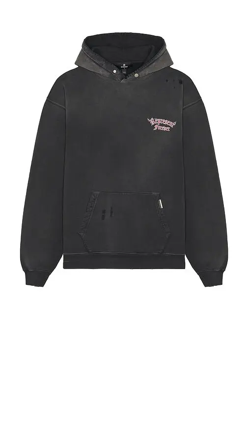 REPRESENT Duality Hoodie In Black