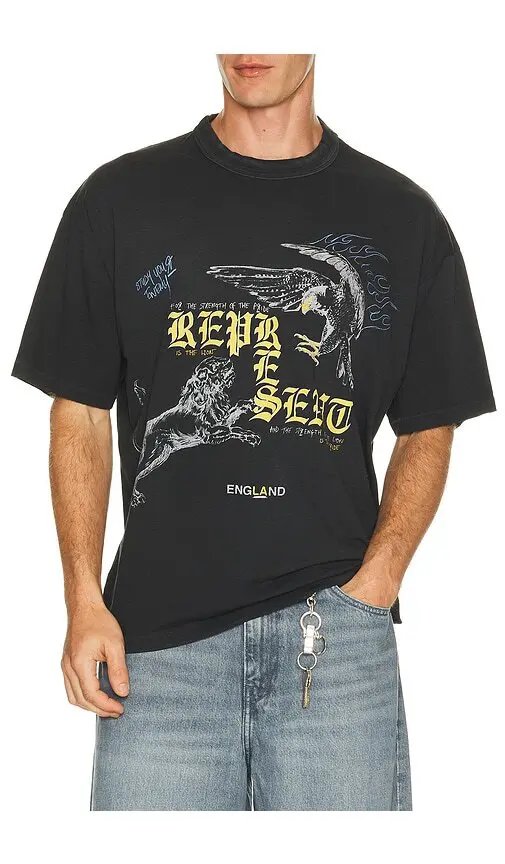 REPRESENT Enemy Tee In Black