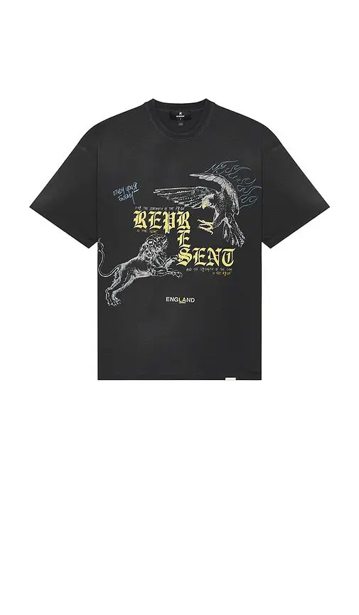 REPRESENT Enemy Tee In Black