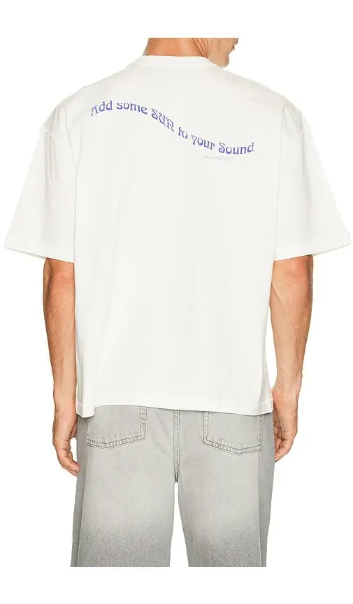 ALLSAINTS Spun Out Tee In White