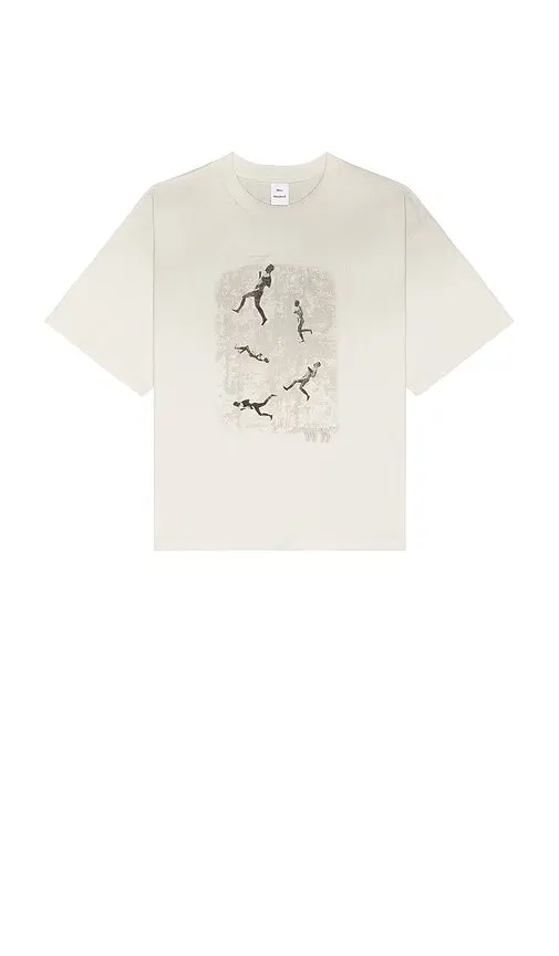 WON HUNDRED Houston Run T-shirt In Cream