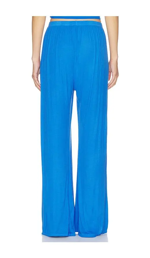Michael Lauren Laguna Wide Leg Pant With Snaps