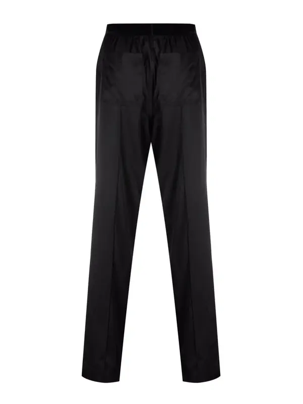 TOM FORD Pantalone Pigiama In Seta - Black