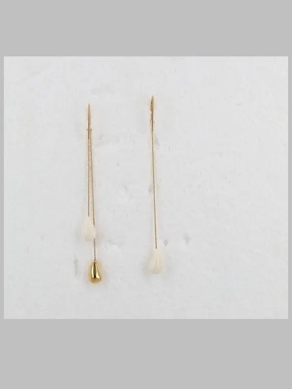 Isabel Marant Étoile Asymmetric Pendant Earrings