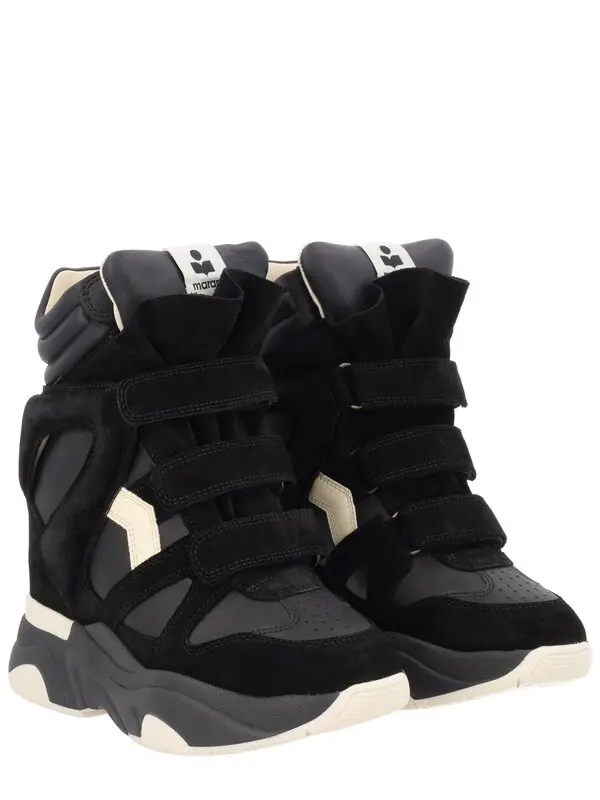 Isabel Marant Étoile Balskee High Top Sneakers - Black