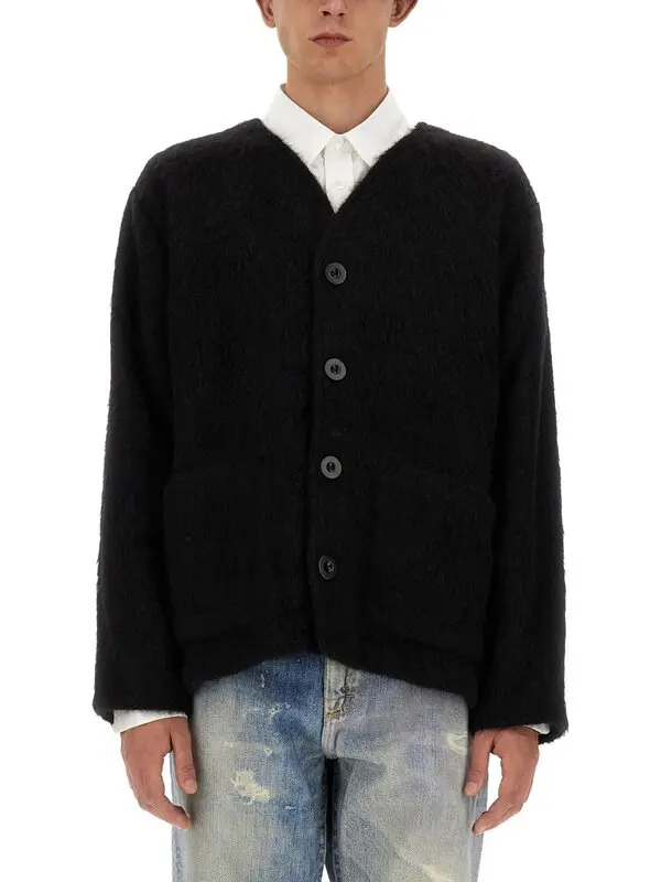 Our Legacy Cardigan Scollo A V - Black