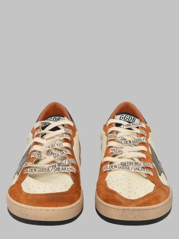 GOLDEN GOOSE Sneakers With Leather And Suede Accents - White