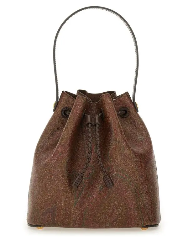 Etro Arnica Small Bucket Bag - Brown