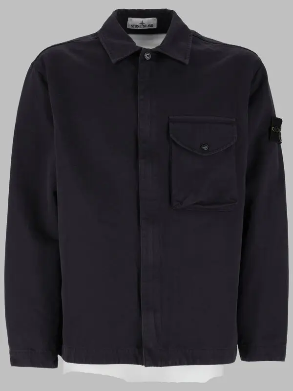 Stone Island Overshirt - Blue