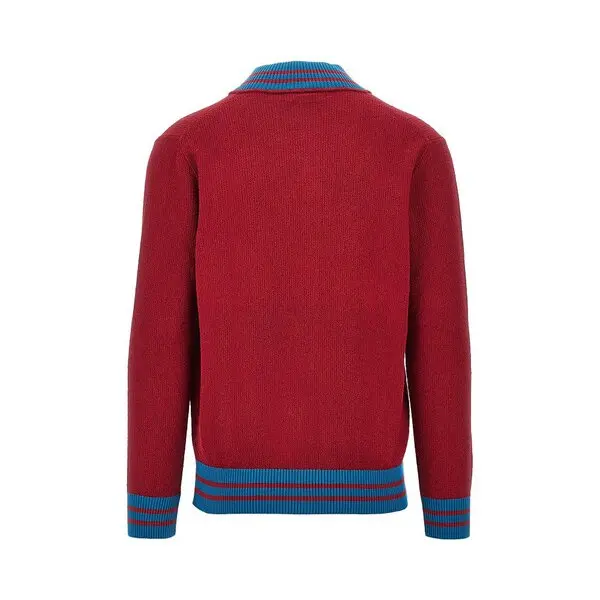 GALLIA KNIT Bouclé Cotton College Cardigan