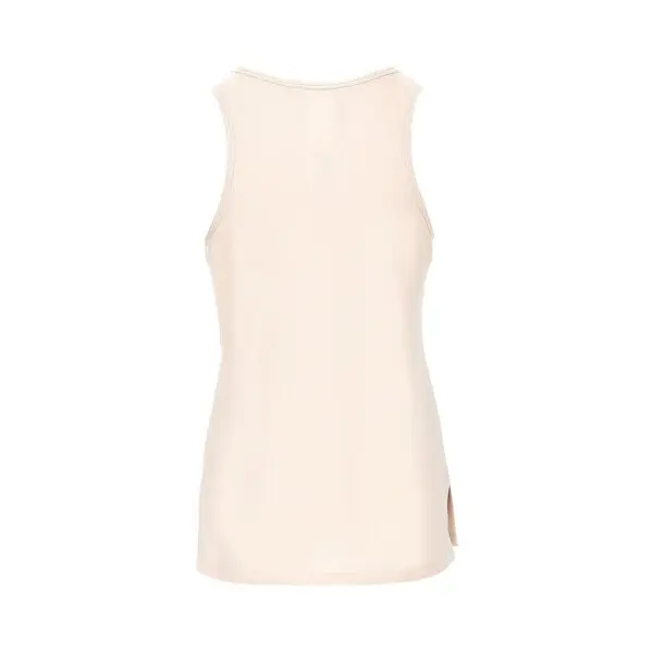 Max Mara Silk Cady Top With Embroidery