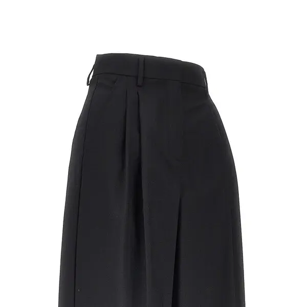 Max Mara Virgin Wool Wide-leg Pants
