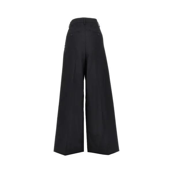 Max Mara Virgin Wool Wide-leg Pants