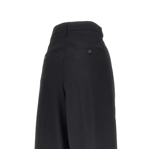 Max Mara Virgin Wool Wide-leg Pants