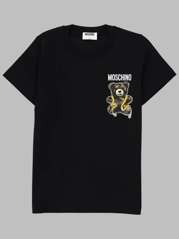 Moschino Teddy Bear Graphic T-shirt - Black