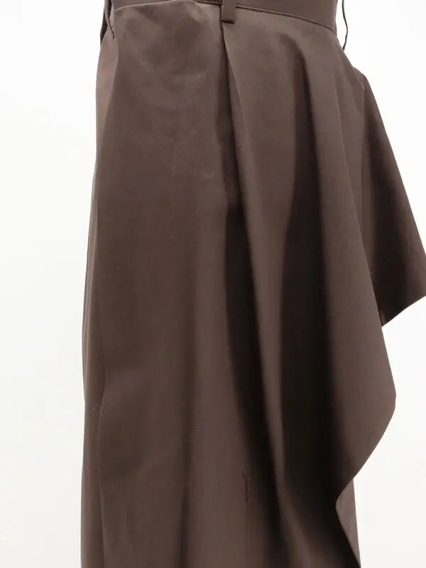 Loewe Cotton And Silk Blend Trousers