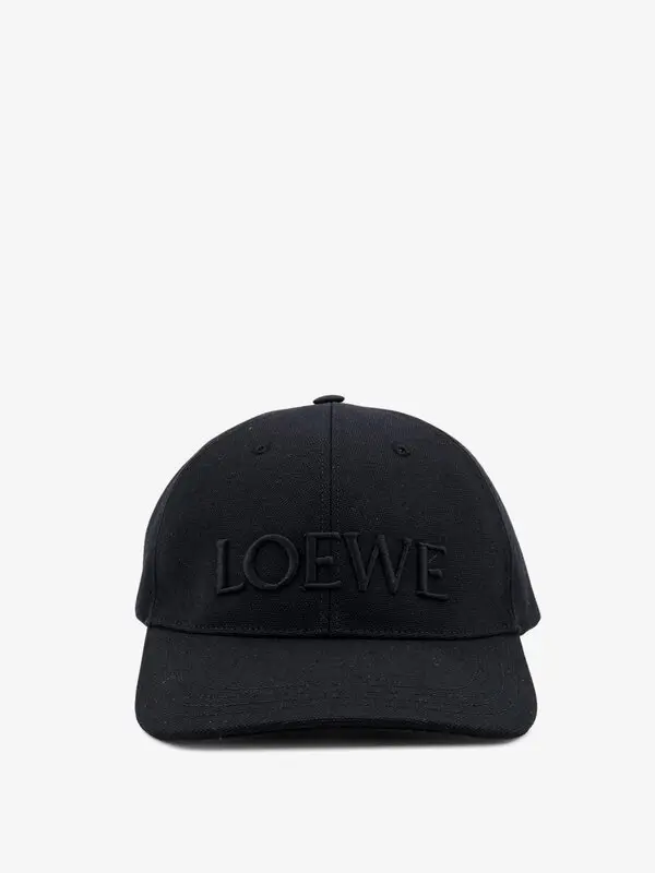Loewe Cotton Hat - Black