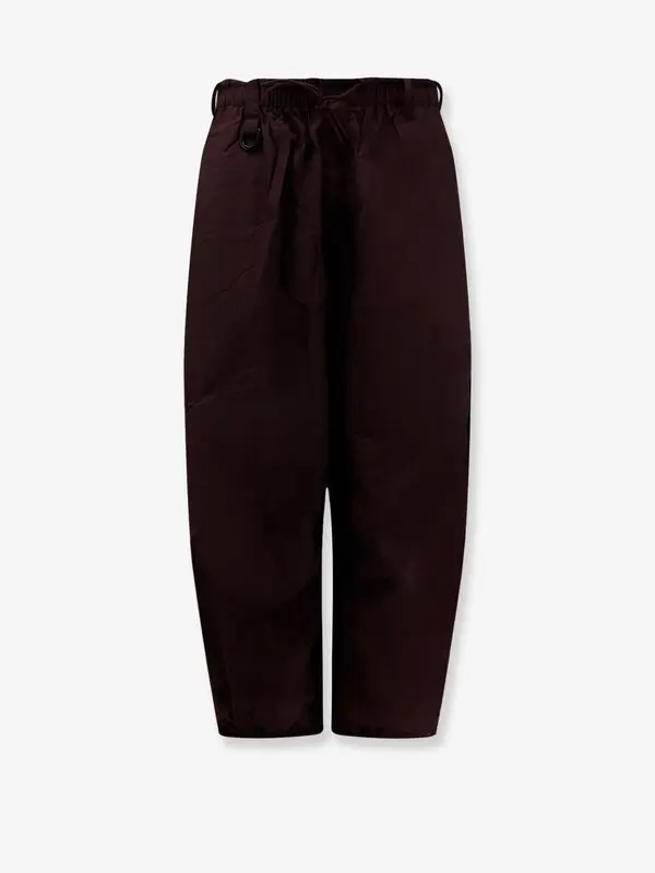 ADIDAS Y-3 Nylon Trousers - Brown