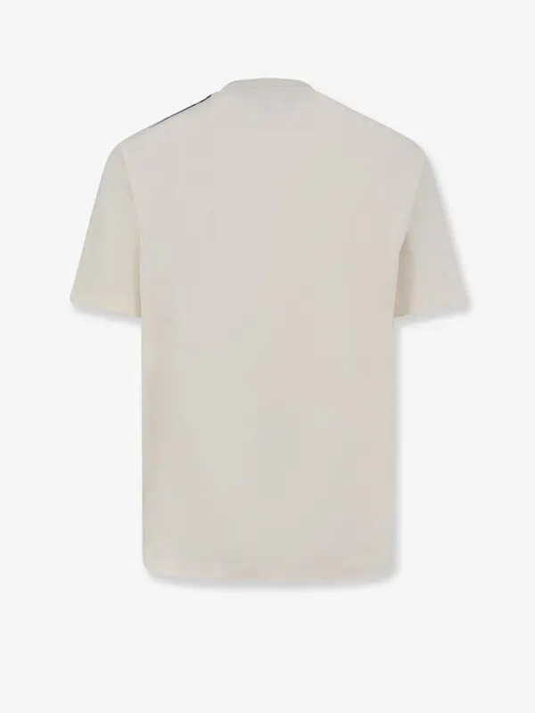 ADIDAS Y-3 Cotton Tshirt With Iconic Details