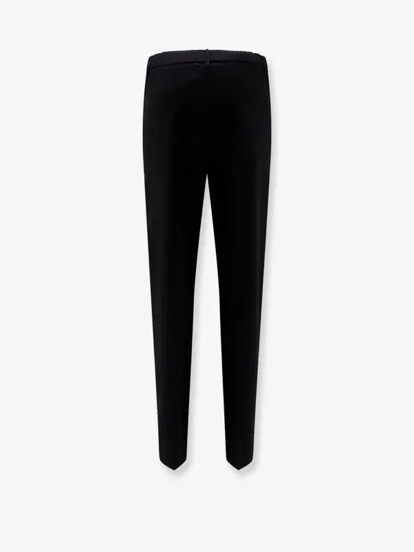 ALYSI Cigarette Virgin Wool Trousers