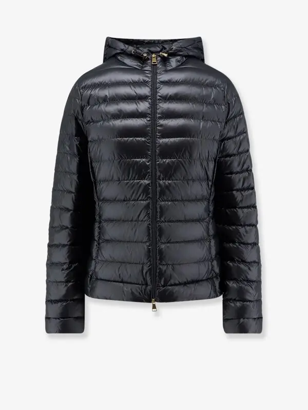Moncler Igelhood Recycled Longue Saison Short Down Jacket - Black