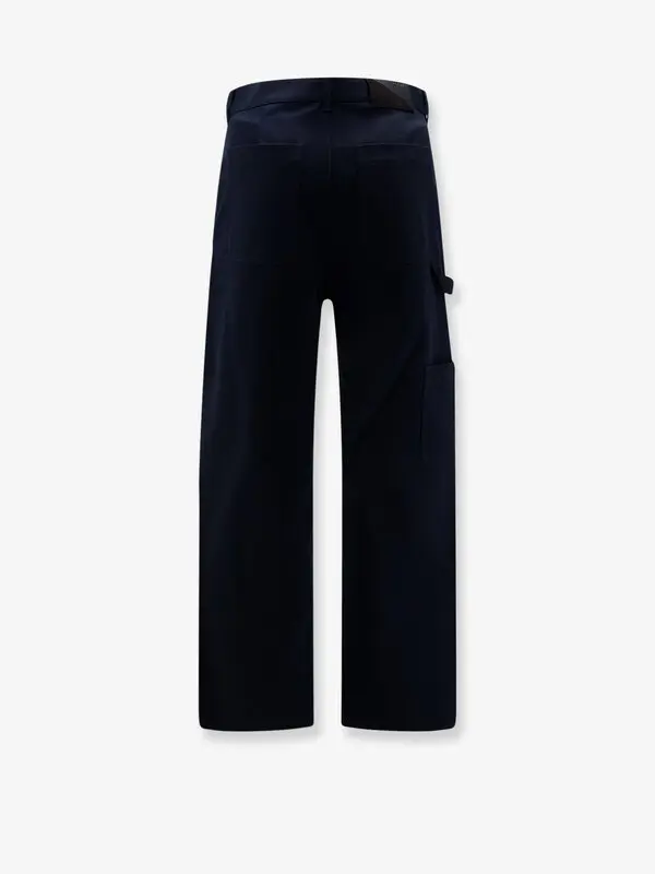 Loewe Denim With Contrasting Embroidered Logo