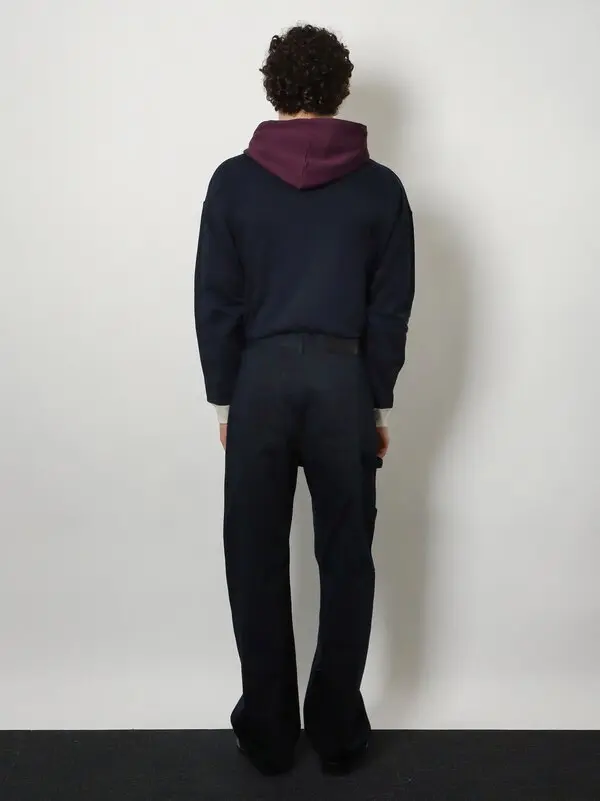 Loewe Denim With Contrasting Embroidered Logo
