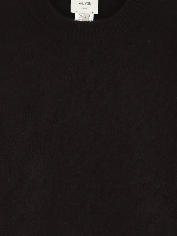ALYSI Merino Wool And Cashmere Blend Sweater