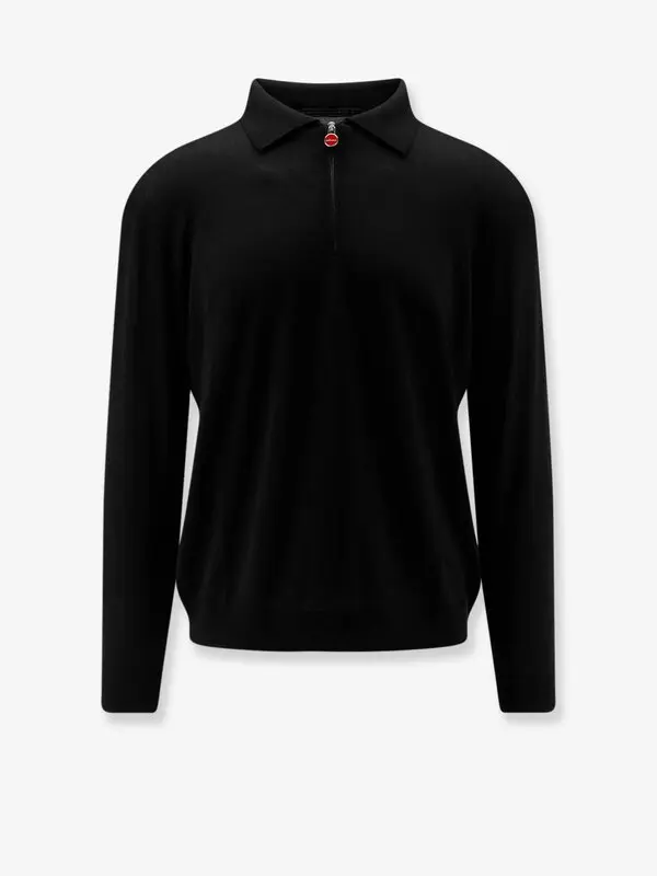 Kiton Wool Polo Shirt