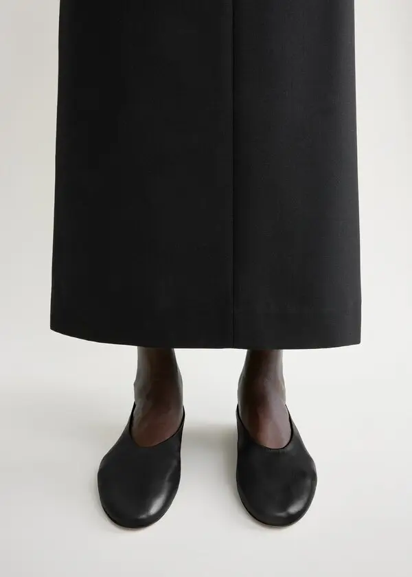 TOTEME Slip Nappa Ballerinas