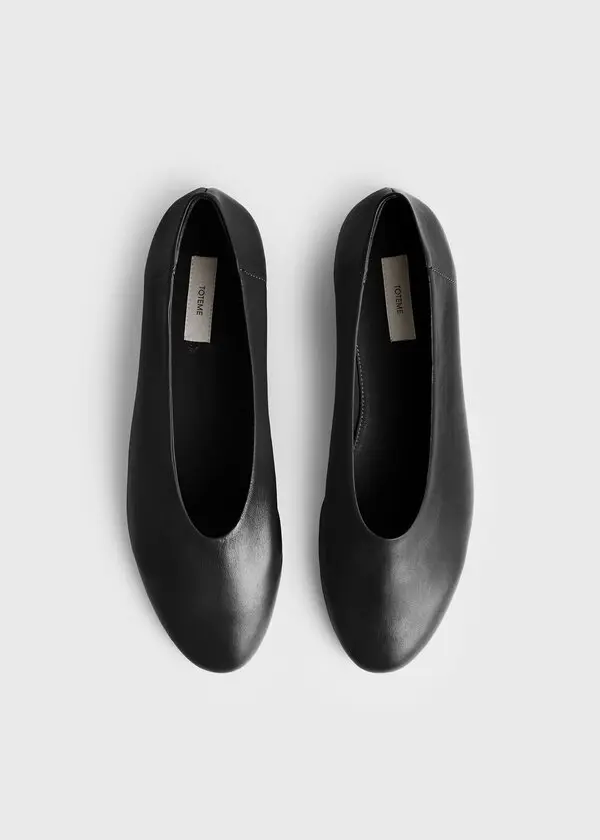 TOTEME Slip Nappa Ballerinas