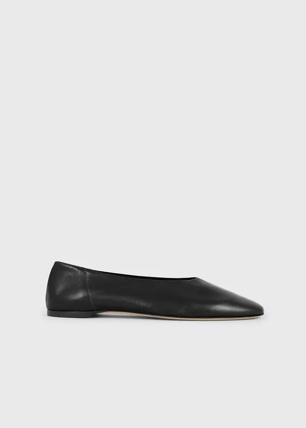 TOTEME Slip Nappa Ballerinas