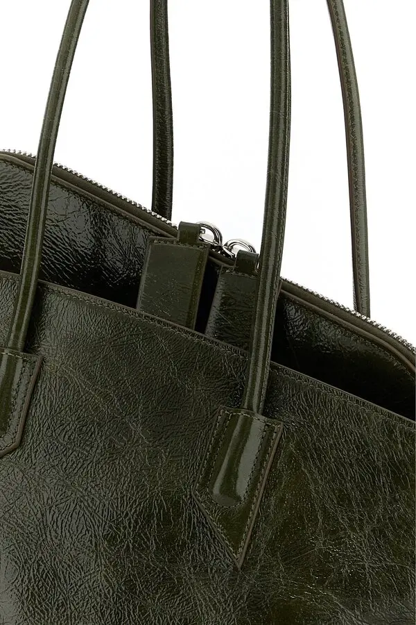 Attico Medium La Passeggiata Shoulder Bag - Green