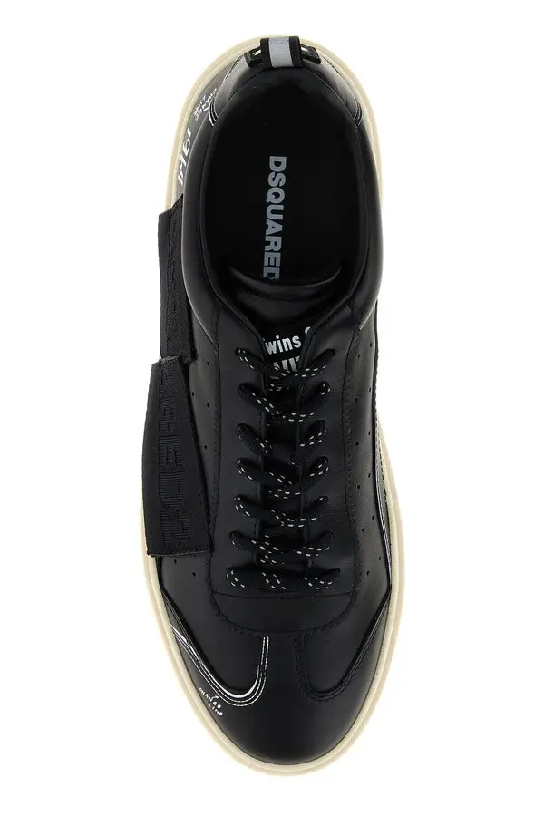Dsquared2 Leather Rider Sneakers