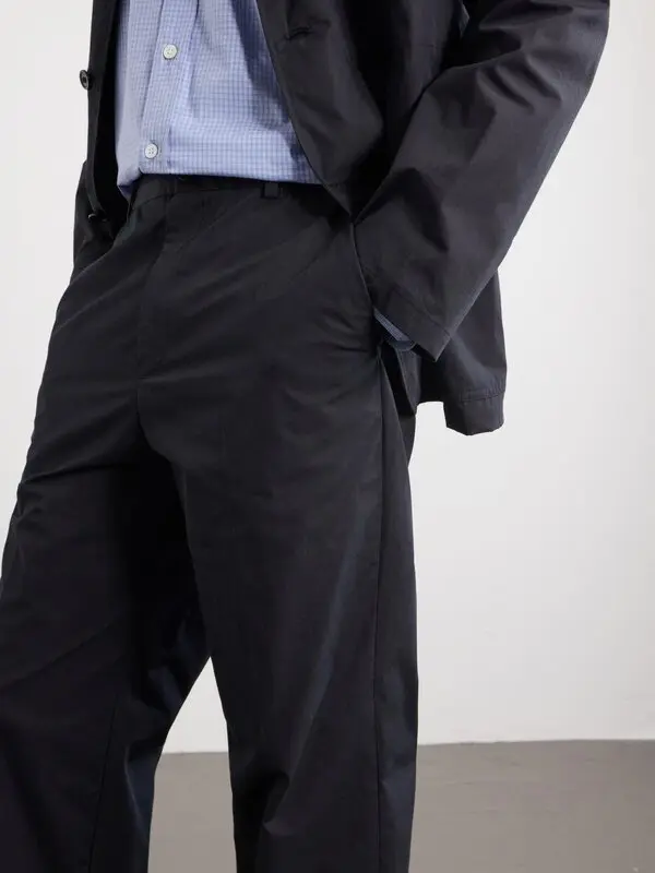 A.p.c. Dylan Straight-leg Cotton-poplin Trousers