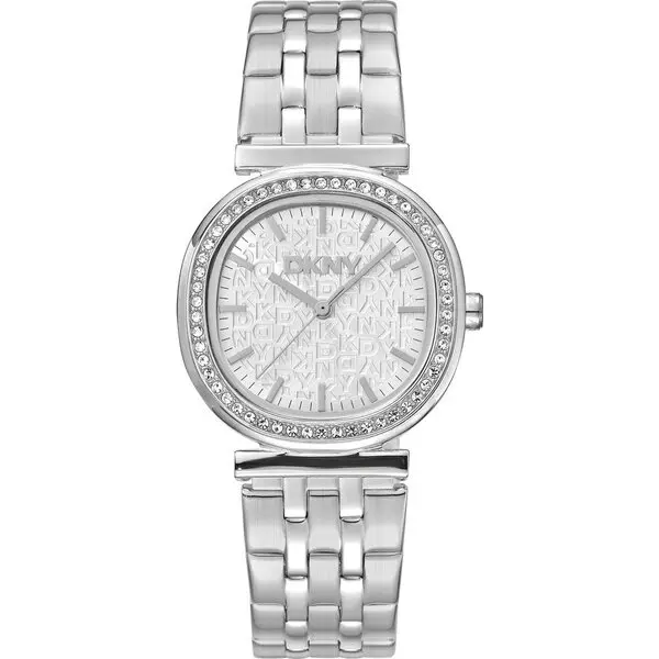 Dkny Evening Bracelet Watch - Silver